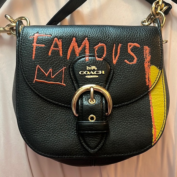 Coach | Bags | Coach X Jean Michel Basquiat Kleo Shoulder Bag 7 | Poshmark